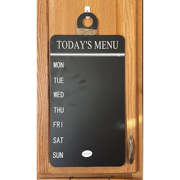 DECOR WALTHER | Kitchen | Kitchen Chalkboard Weekly Menu Sign 235 X 15 ...